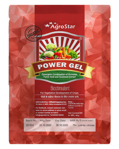 PowerGrow Power Gel (Organic Plant Nutrient) 40 g Sachet - Agrostar