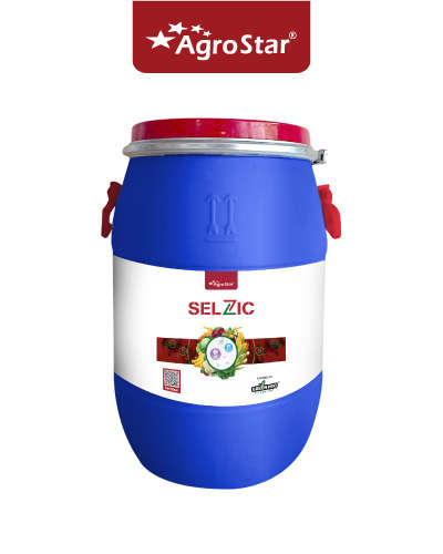 AgroStar Selzic (Sulphur 65 % + Zinc 18 % ) Granules 50kg Bulk Drum ...